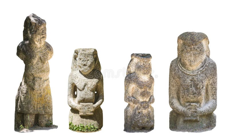 Ancient Kurgan Stelae in the Zoological Garden of the National Reserve ...