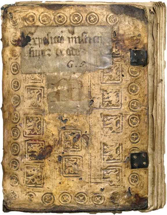 Ancient leather book stock image. Image of religion, journal - 10194353