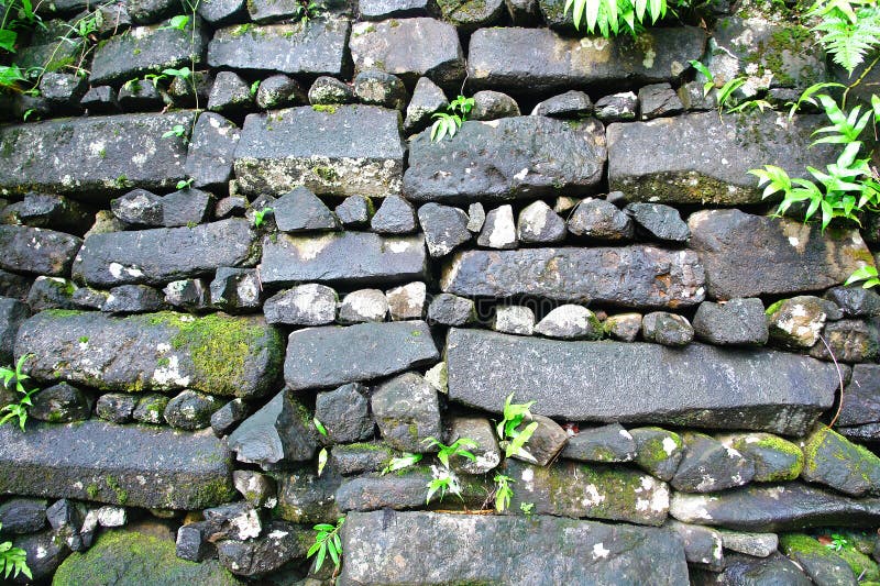 Leluh Archaeological Site on Lelu Island, Kosrae State of Micronesia ...