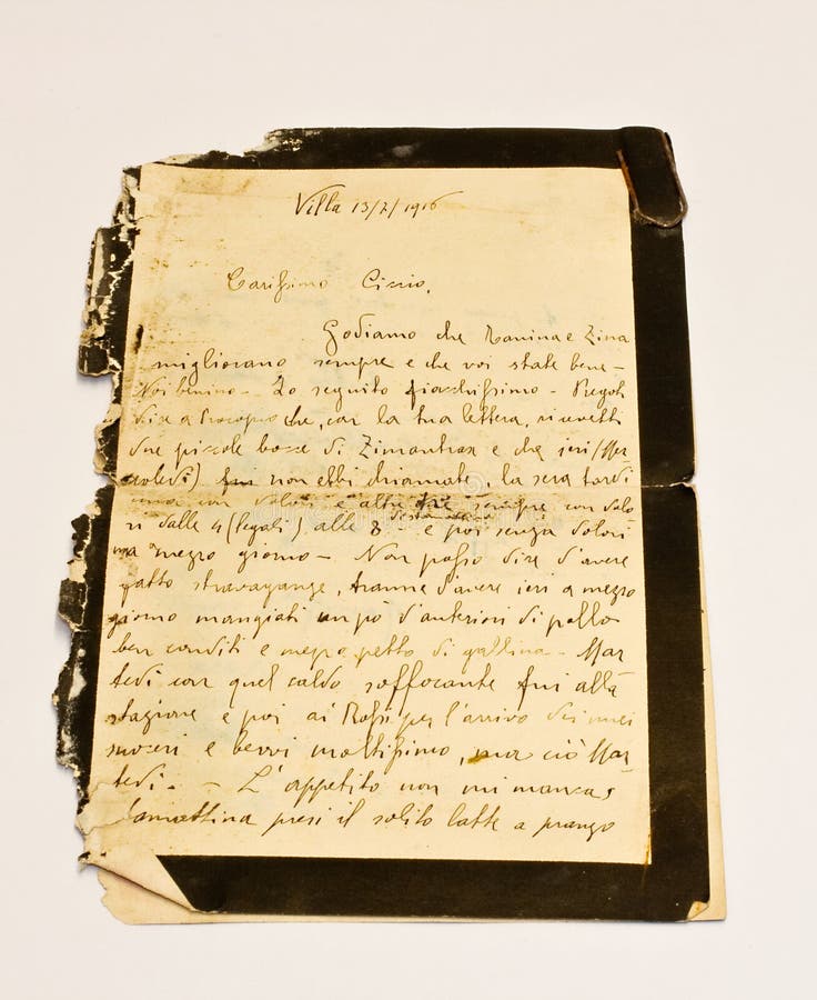 Ancient letter and ink stock image. Image of aged, calligraphy - 2238131