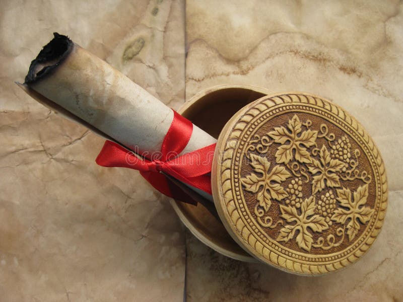 Ancient letter stock image. Image of stain, epistle, still - 9286231