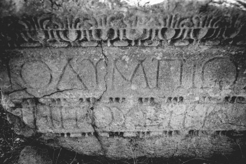 Ancient letters stock image. Image of indigenous, archaeology - 65091219