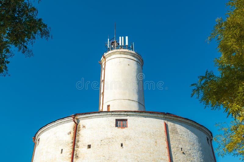 Ancient Lighthouse in Lankaran City, Azerbaijan Stock Image - Image of ...