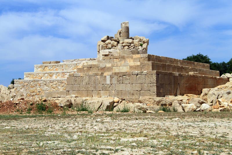 Ancient lighthouse stock image. Image of ruins, ancient - 31944451