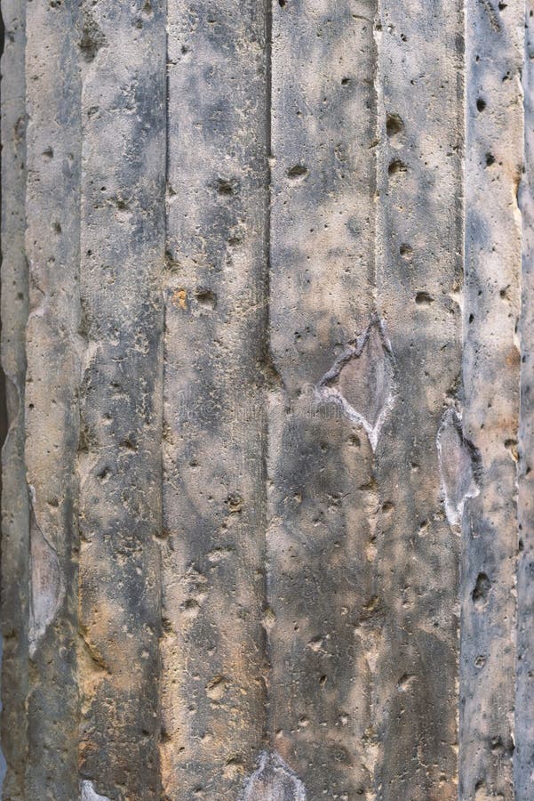 Ancient limestone column stock photo. Image of limestone - 199054798