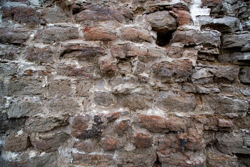 Ancient Limestone Stone Wall Stock Photo - Image of grey, abstract ...