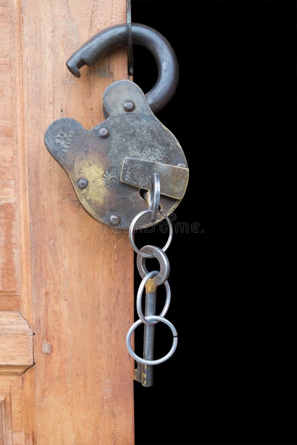 Ancient lock stock photo. Image of lock, house, ring - 43472100