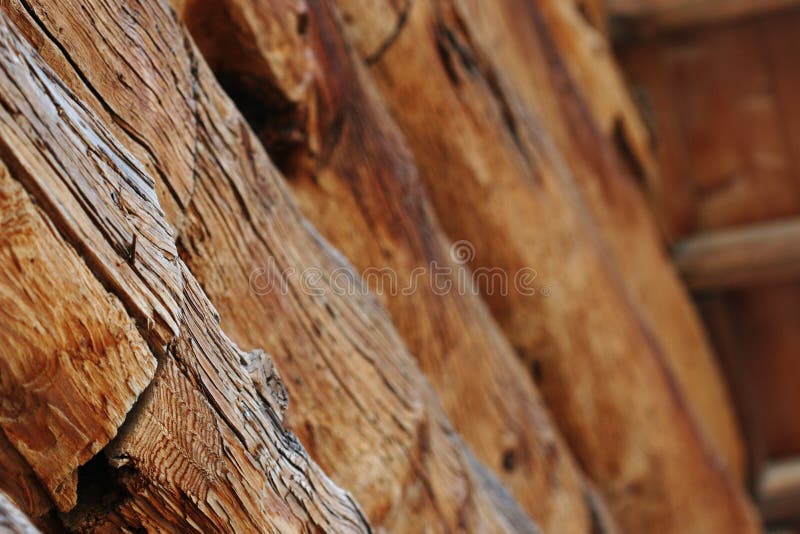 Ancient log house detail stock photo. Image of wooden - 178124718