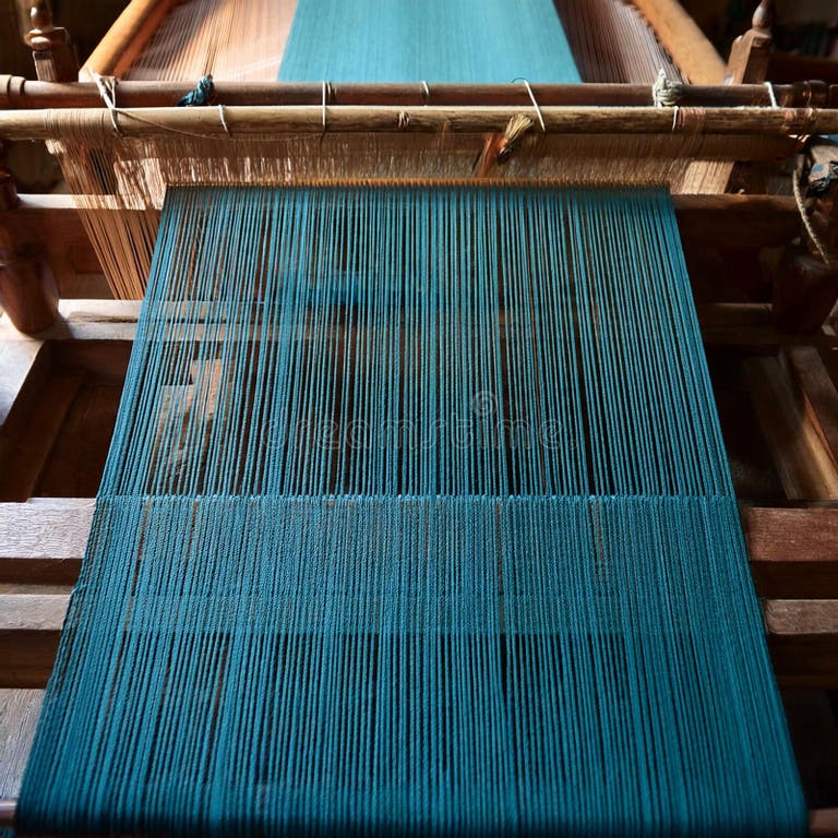 Ancient loom, AI generated stock illustration. Illustration of ancient ...