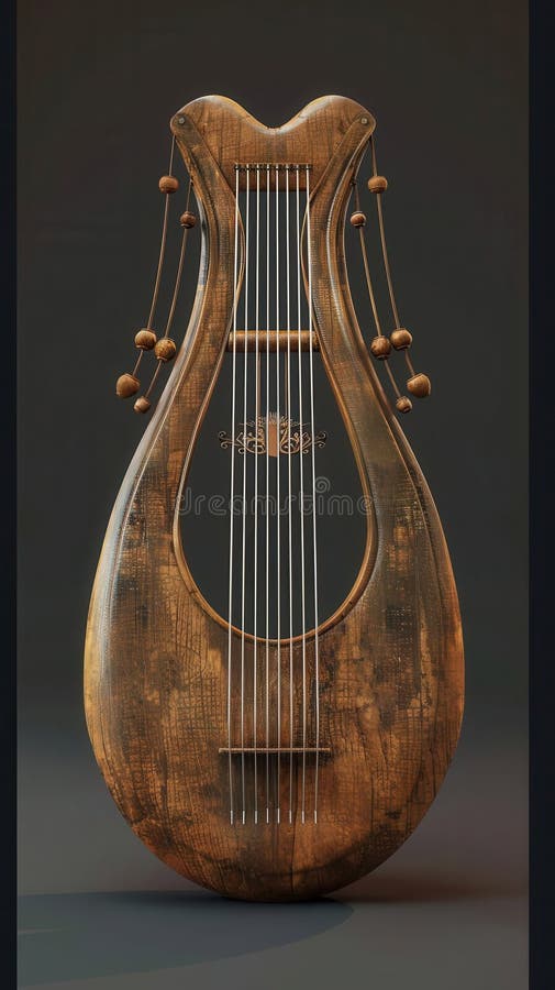 Ancient Lyre. Classic Musical Instrument Stock Illustration ... Ancient Lyre. Classic Musical Instrument Stock Illustration ...