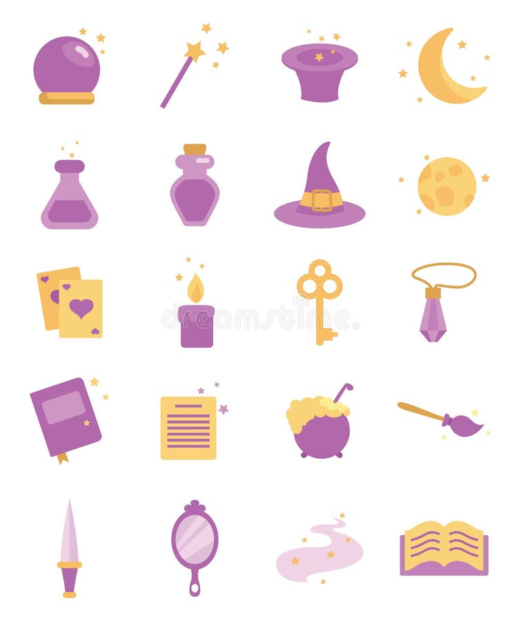 Medieval Magic Potion, Icon Stock Vector - Illustration of star ...