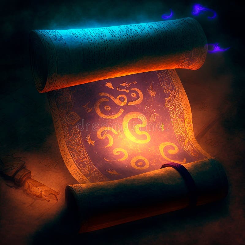 Ancient Magic List stock illustration. Illustration of holiday - 267002485