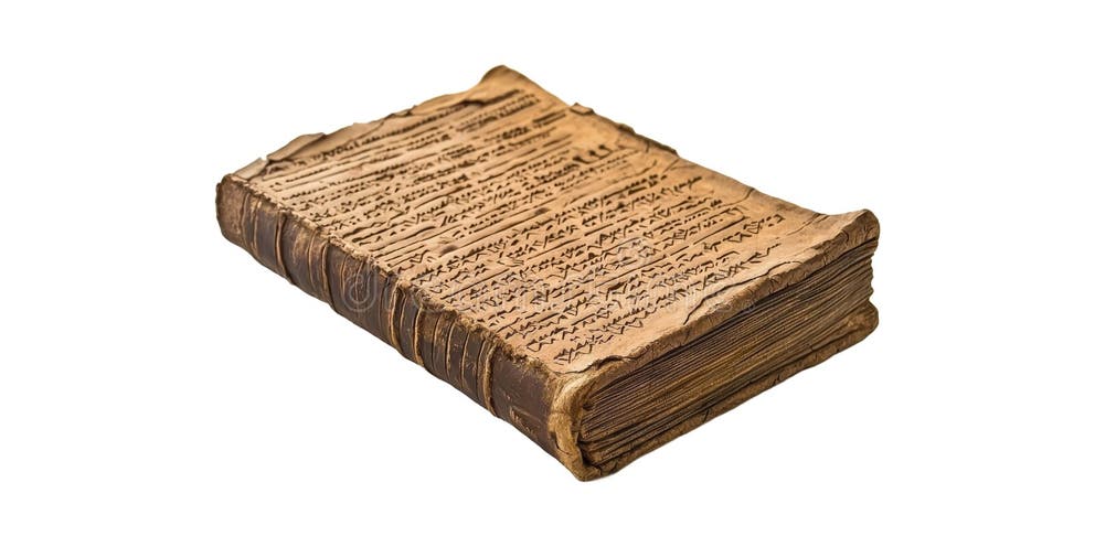 Ancient Manuscript with Cuneiform Script. Historical Artifact and ...