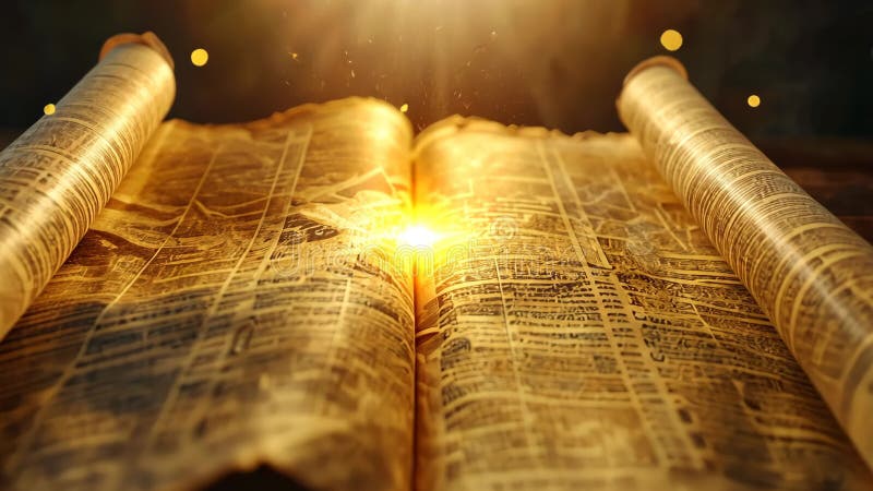 Ancient Glowing Manuscript Reveals Secrets of Lost Knowledge in Dimly ...