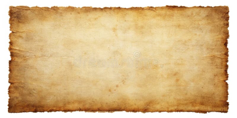 Ancient Manuscript Page with Blank Space Stock Illustration ...