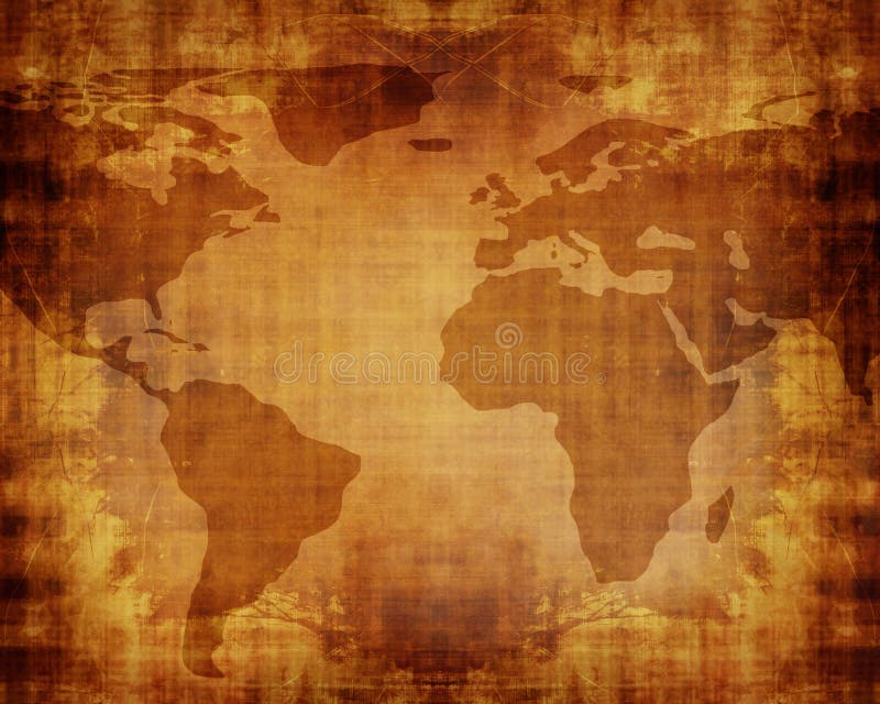 Ancient map stock illustration. Illustration of vintage - 4497419