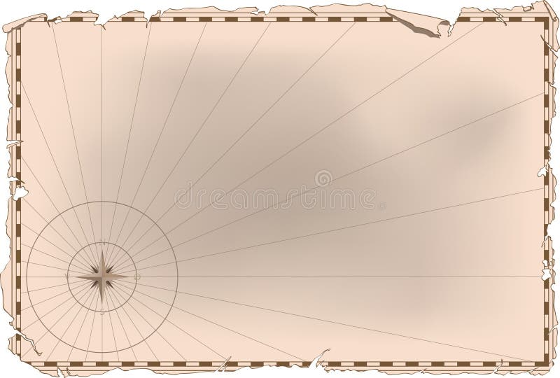 Ancient map stock vector. Illustration of fashioned, culture - 9427833