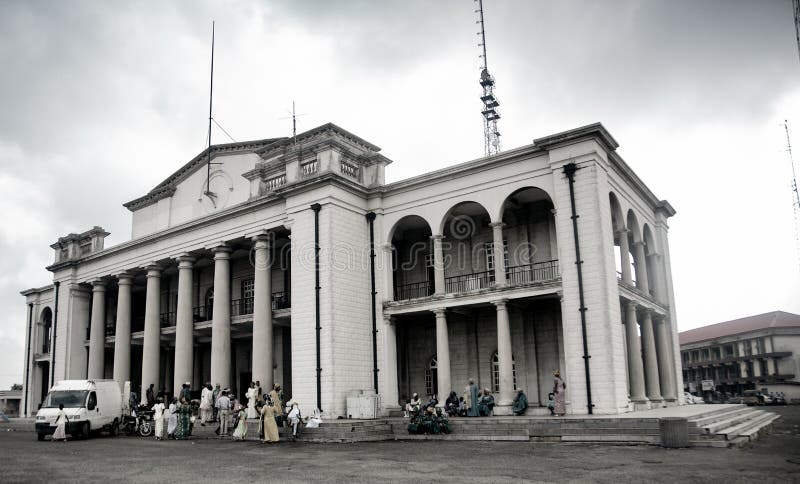 The Ancient Mapo Hall Building in Ibadan Nigeria Editorial Image ...