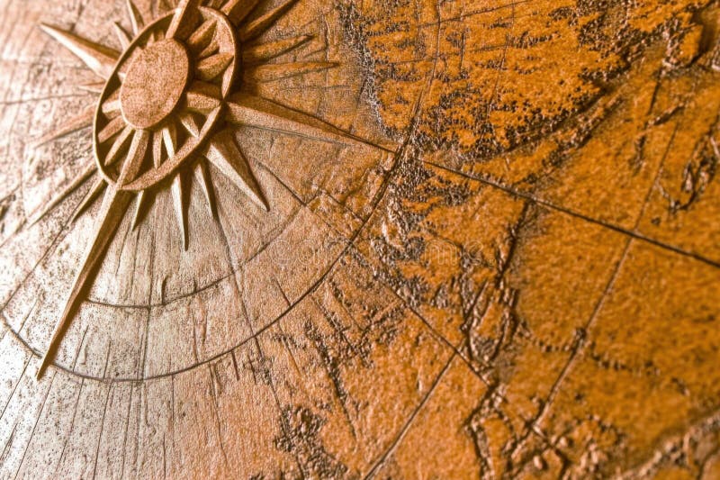 Ancient Maps and Compass Design for Exploration and History Themes ...