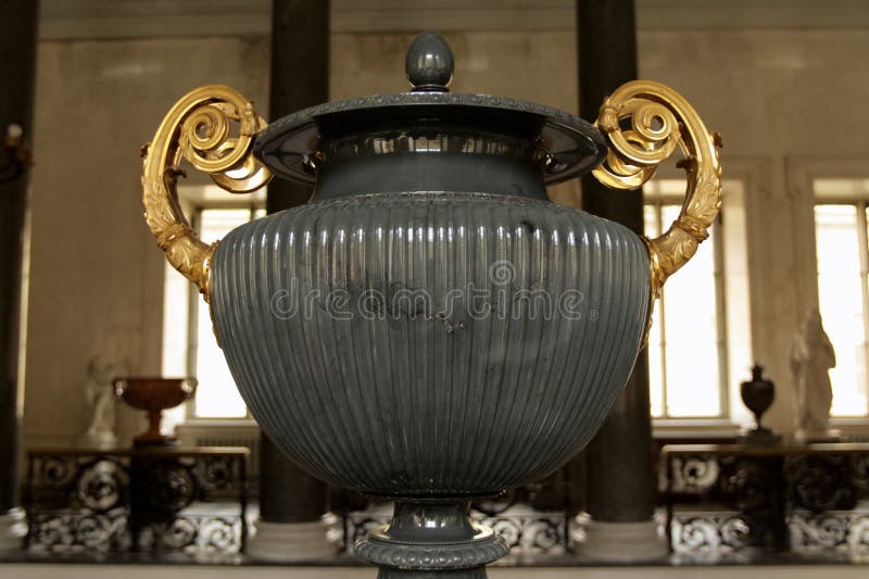 Ancient marble bowl stock image. Image of shape, decoration - 7517381