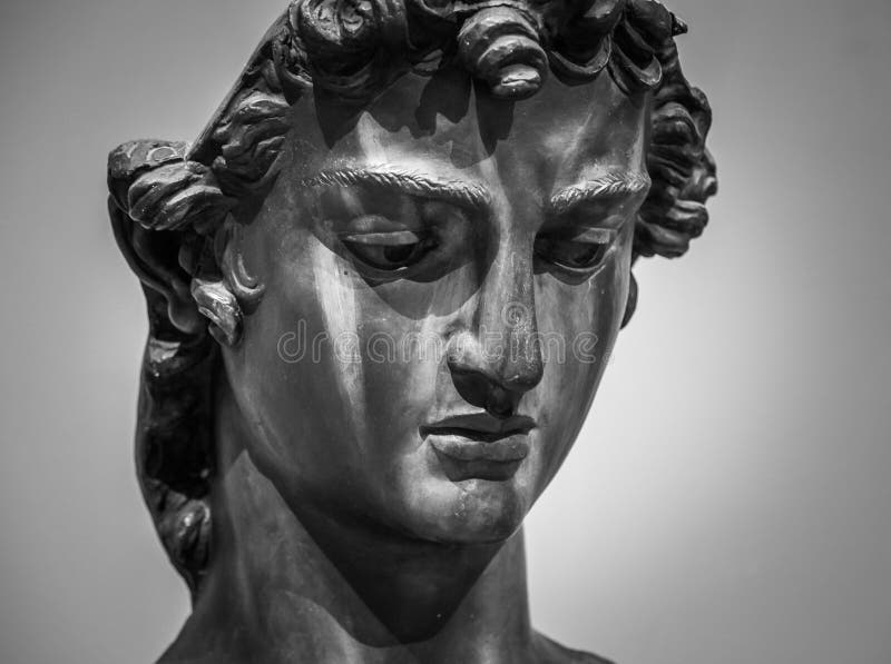 The Ancient Marble Portrait Bust Stock Photo - Image of museum, italian ...