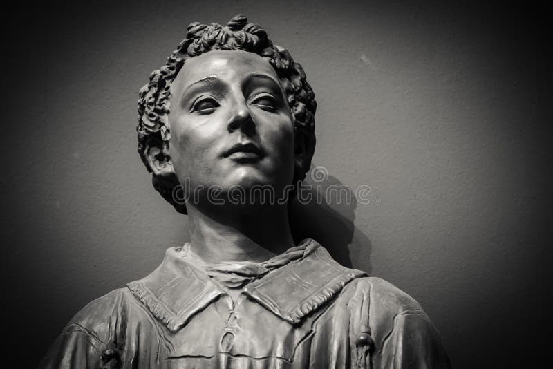 The Ancient Marble Portrait Bust Stock Photo - Image of greece, famous ...