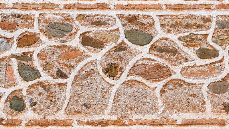 Ancient Masonry of Rough Stones. Texture. Background Stock Image ...