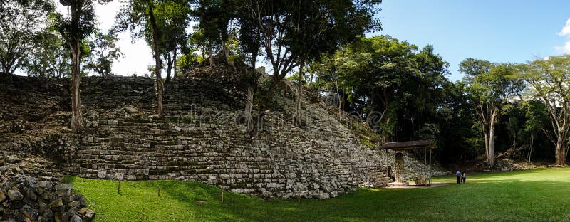 Ancient Maya CopÃ¡n Ruins in Honduras. Stock Image - Image of natural ...