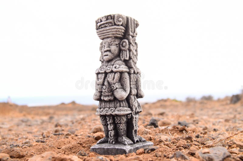 Ancient Maya Statue stock image. Image of history, maya - 46623843