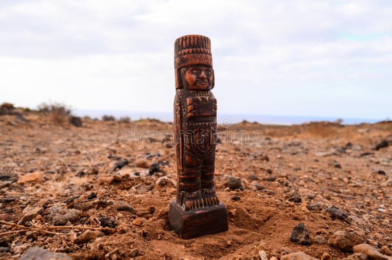 Ancient Maya Statue stock image. Image of history, archeology - 187863313