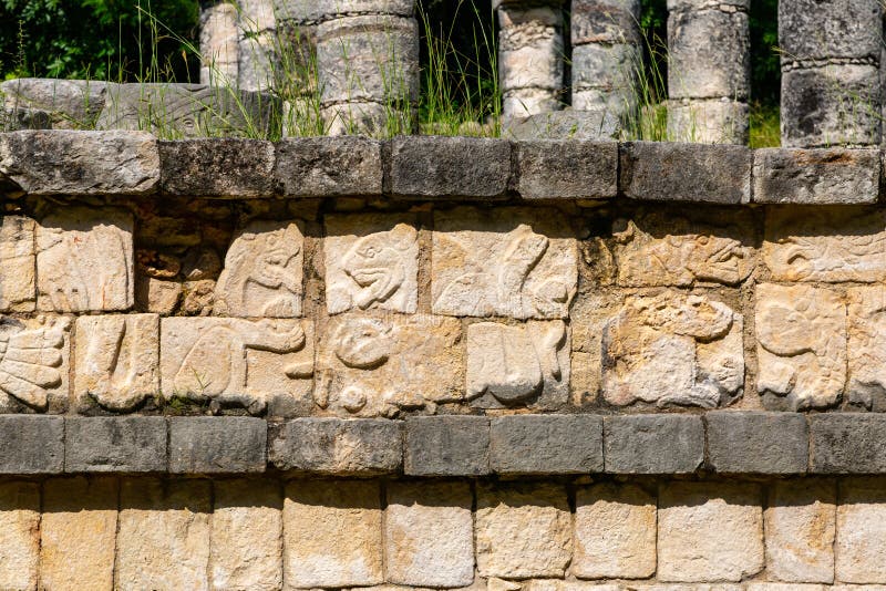 Ancient Mayan Language stock photo. Image of chichen - 175629356