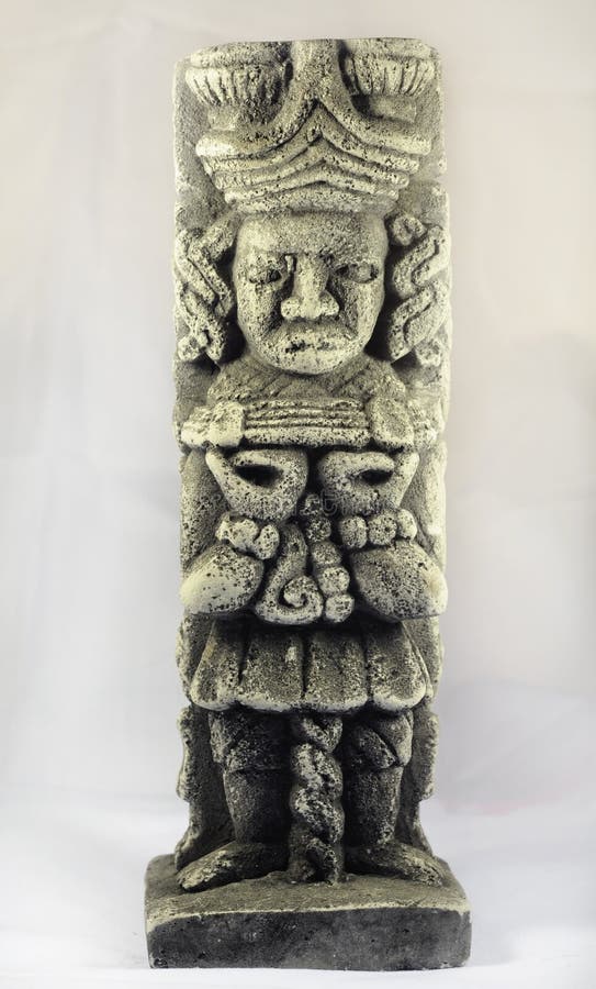 Ancient Mayan sculpture stock photo. Image of archeology - 7869488