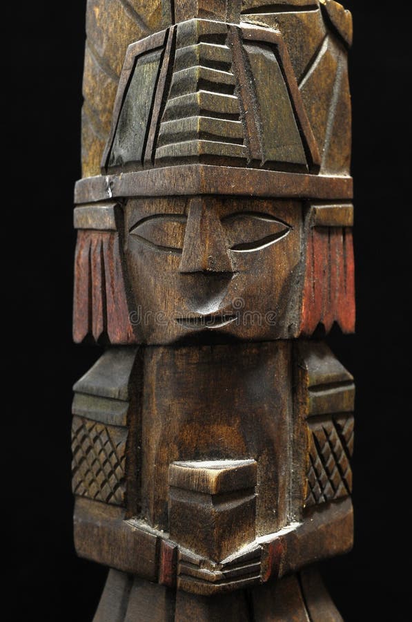 Ancient Mayan sculpture stock photo. Image of archeology - 7869488