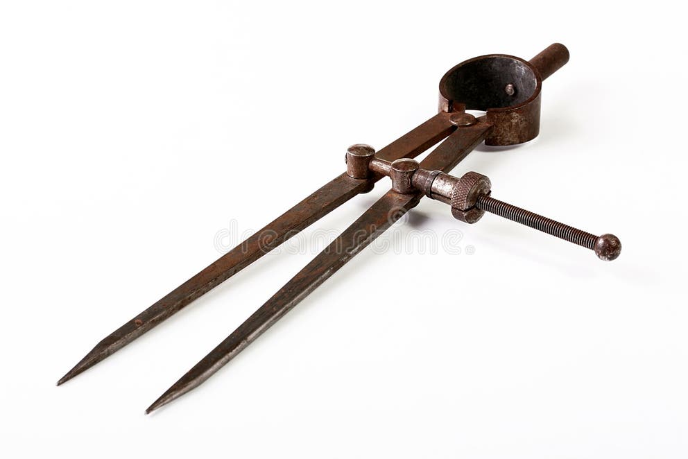 Ancient measuring tool stock photo. Image of stationary - 12391966