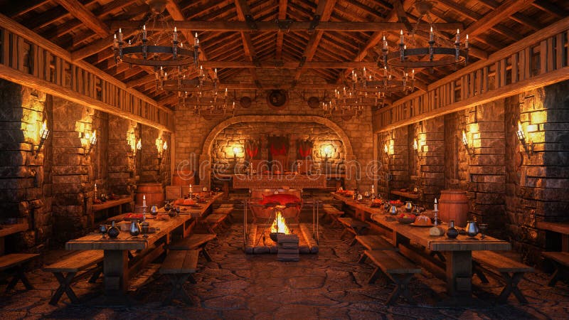 Medieval Dining Room