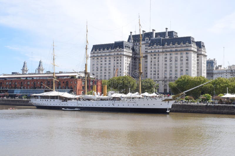 Ancient Medieval Ship at the Pier on the River Stock Photo - Image of ...