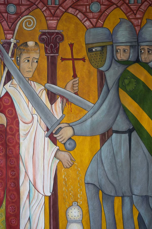 Ancient Medieval Times Painting Stock Illustration - Illustration of ...