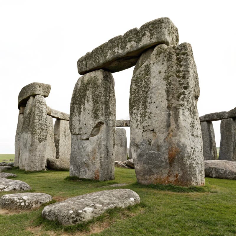 Ancient Megalithic Stone Circle Stonehenge-like Structure Stock ...