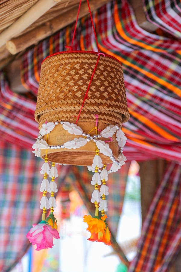 An Ancient Merit-making Tradition Using Objects and Flags Decorated ...