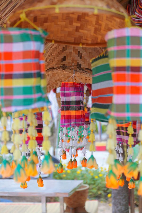 An Ancient Merit-making Tradition Using Objects and Flags Decorated ...