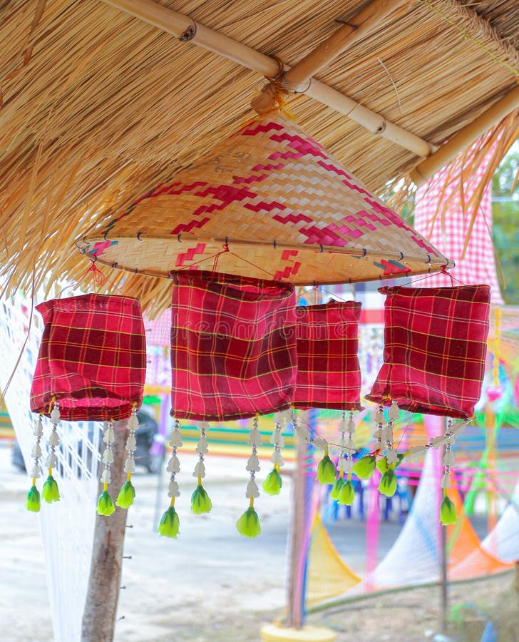 An Ancient Merit-making Tradition Using Objects and Flags Decorated ...