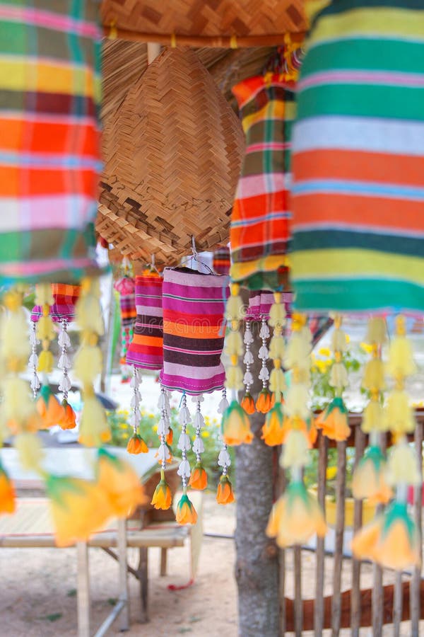 An Ancient Merit-making Tradition Using Objects and Flags Decorated ...