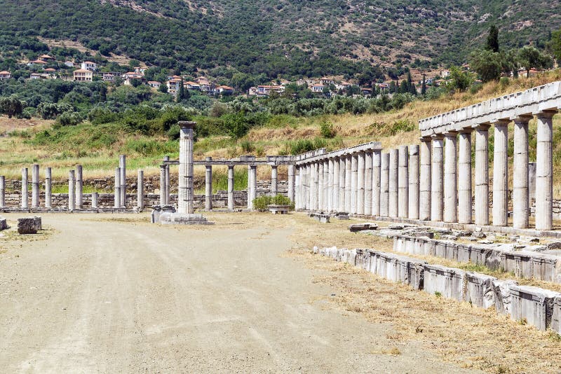 Ancient Messene, Greece stock photo. Image of travel - 32466550