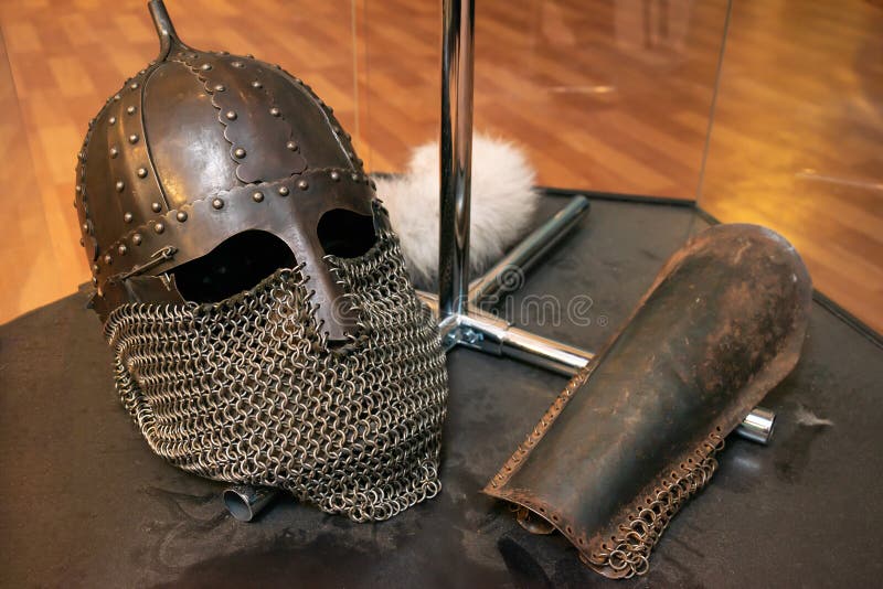 Ancient Metal Knight Helmet Stock Image - Image of ages, armory: 212941671