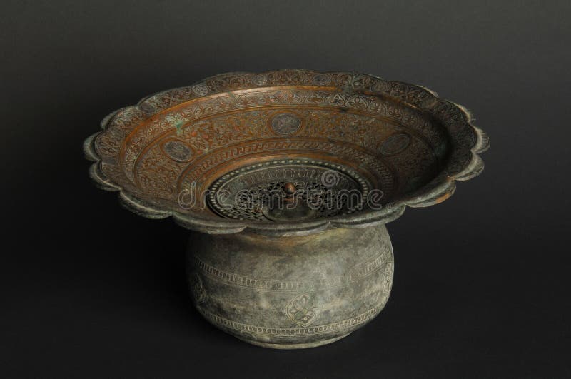 Ancient metal utensils stock photo. Image of ornate - 134284184