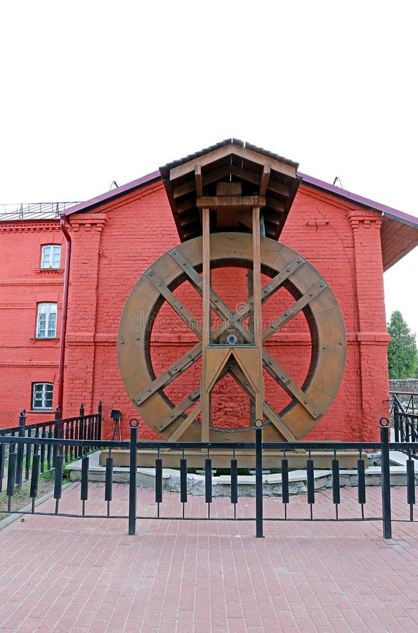 Ancient Mill Wheel of the Watermill Stock Photo - Image of belarus ...