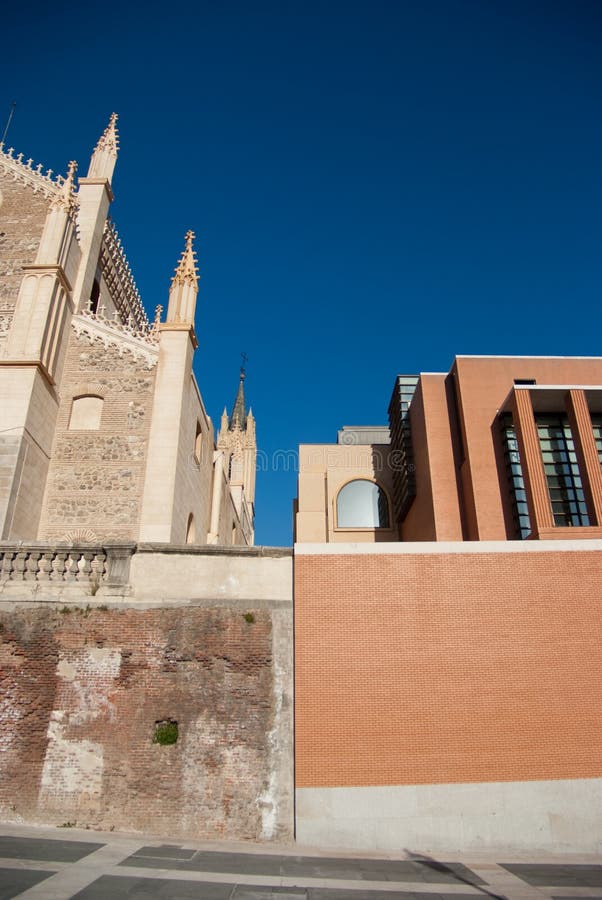 Ancient and modern stock image. Image of monument, street - 13020025