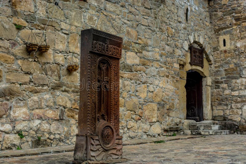 Ancient monastery stock photo. Image of green, church - 388702248