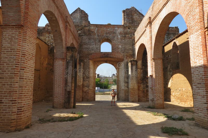 Ancient Monastery in Mexico Editorial Photo - Image of site, ancient ...