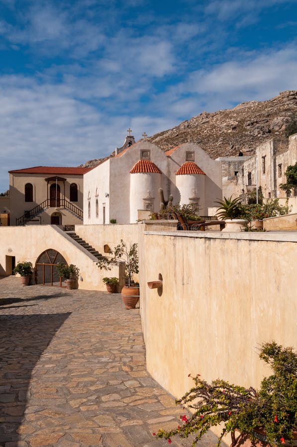 Ancient Monastery of Preveli Stock Photo - Image of summer, crete: 54495248